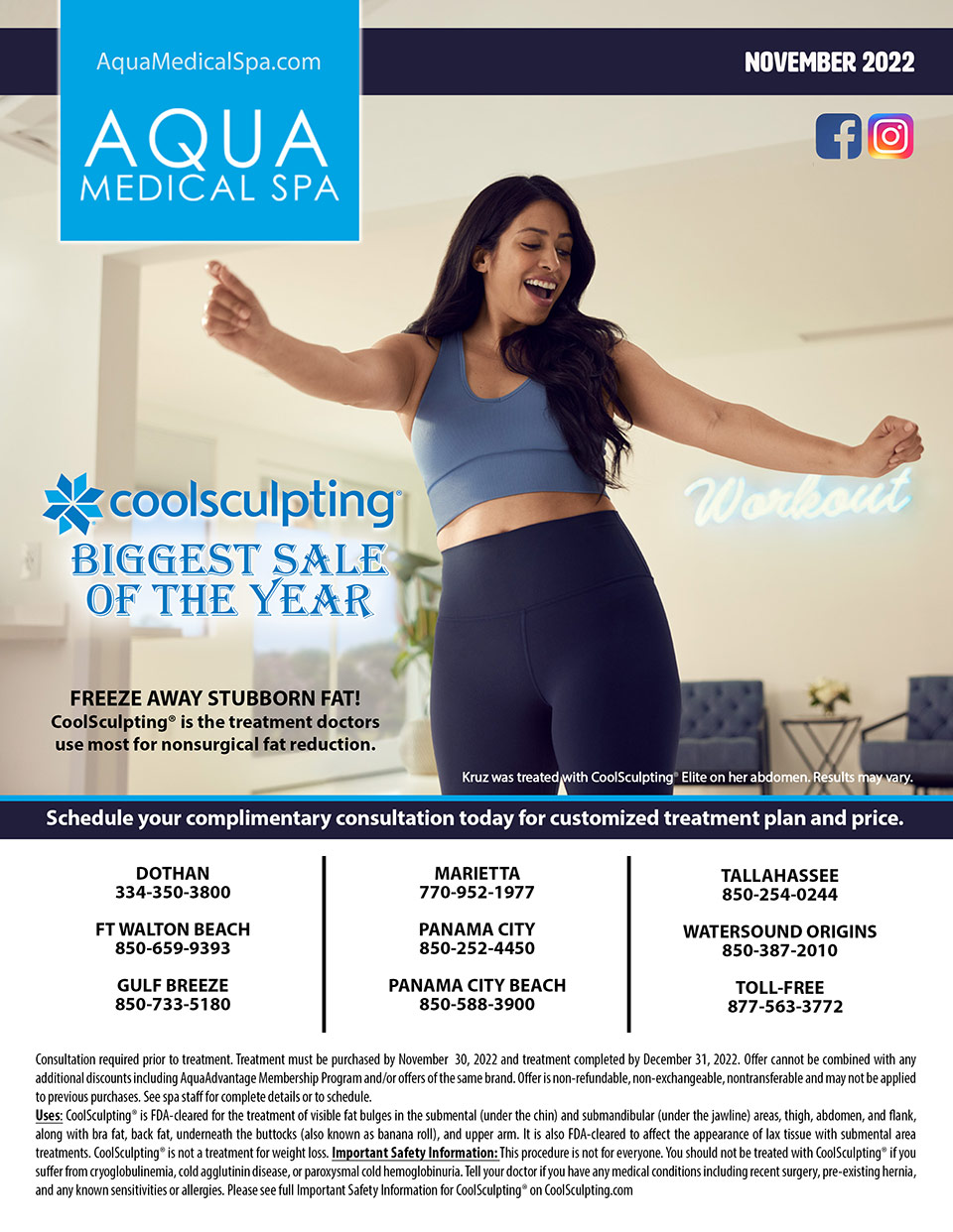 Specials & Events - Aqua Medical Spa