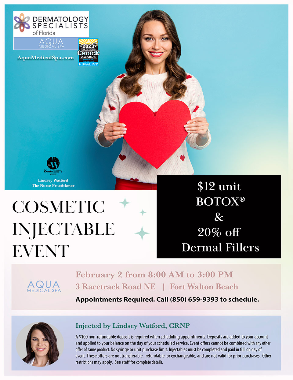 Specials & Events - Aqua Medical Spa