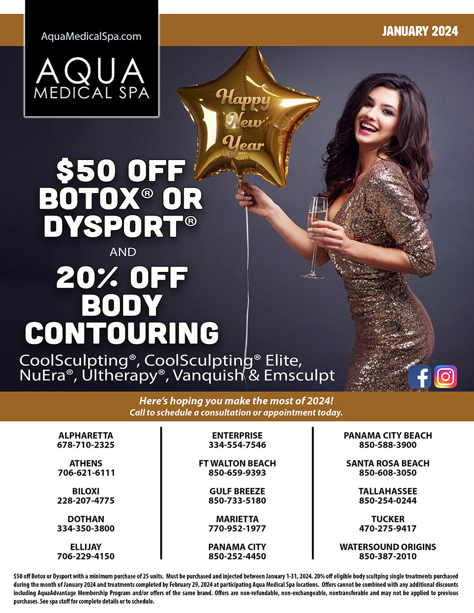 Specials & Events - Aqua Medical Spa